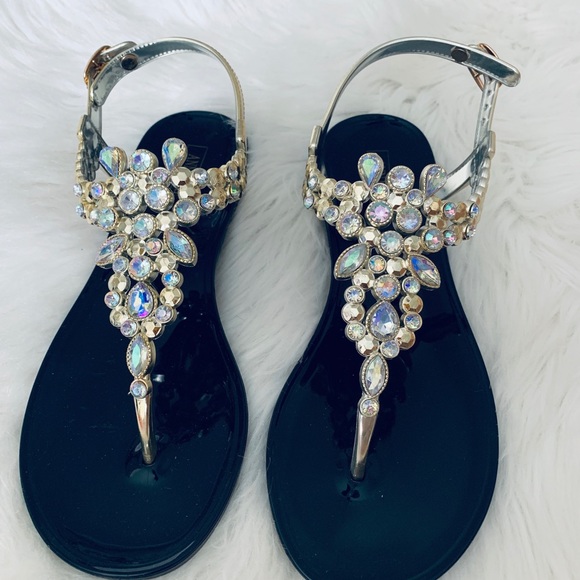 Shoes | Jelly Diamond Sandals | Poshmark